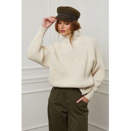 Joséfine Wollpullover "Baby" in Beige - 62% | Größe L | Damen-pullover-cardigans
