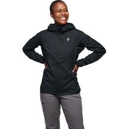 Black Diamond Softshelljacke "Alpine Start" in Schwarz - 51% | Größe M | Damen-outdoorjacken