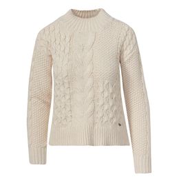 Koroshi Pullover Damen Gr&ouml;&szlig;e M wollwei&szlig;