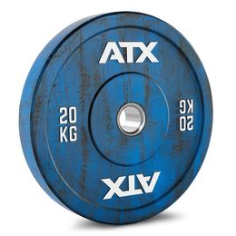 ATX Color Fade Bumper Plate - 20 kg - blau