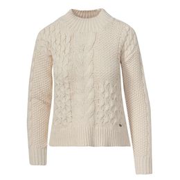 KOROSHI Pullover Damen Gr&ouml;&szlig;e M wollwei&szlig;