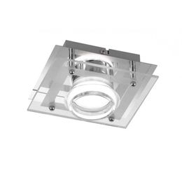 Wofi MOODY Deckenleuchte LED Chrom, 1-flammig