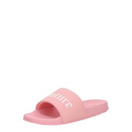 Juicy Couture Pantolette Damen Größe 35.5 rosa / weiß