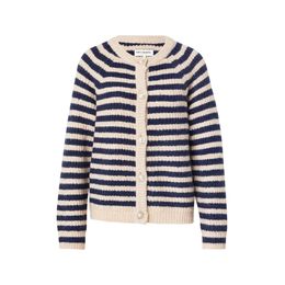 Lollys Laundry Strickjacke 'Nova' Damen Gr&ouml;&szlig;e XL beige / navy