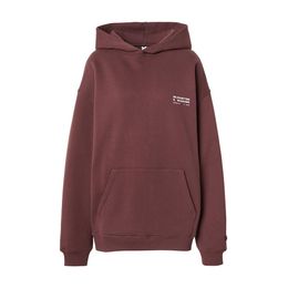 Karo Kauer Sweatshirt Damen Gr&ouml;&szlig;e M pflaume / wei&szlig;