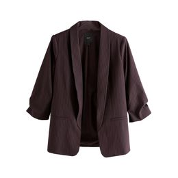 next Blazer Damen Gr&ouml;&szlig;e 36 hellgrau / burgunder