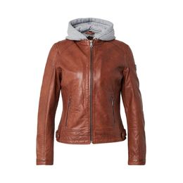 Mauritius Jacke 'Aleni' Damen Gr&ouml;&szlig;e XXL cognac / grau