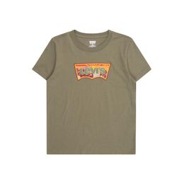 Levi's Kids T-Shirt 'SUNRISE DESERT' Jungen Größe 110 oliv / orange / rosa / weinrot