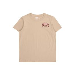 Levi's Kids T-Shirt 'GALLOPING FREE' Jungen Größe 110 beige / bordeaux