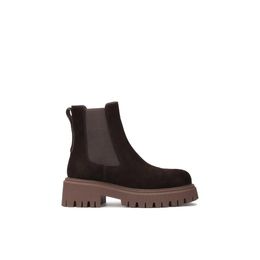 Kazar Chelsea Boots Damen Größe 41 dunkelbraun Winterschuhe