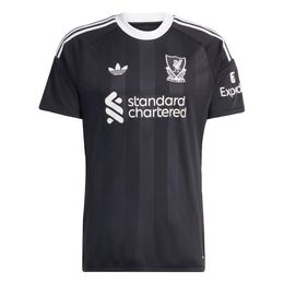 adidas Performance Trikot 'Liverpool FC 25/26' Herren Größe XS schwarz / weiß