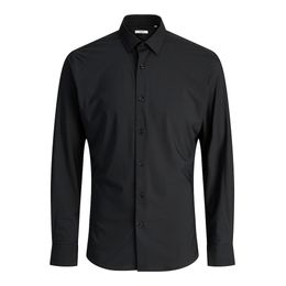 Jack & Jones Plus Jack & Jones Plus Businesshemd Herren Gr&ouml;&szlig;e 47/48 schwarz