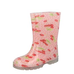 Beck Gummistiefel 'Kirschen' Mädchen Größe 20 grün / rosa / rot