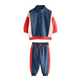 next Jogginganzug Jungen Gr&ouml;&szlig;e 74 navy / rot / wei&szlig;