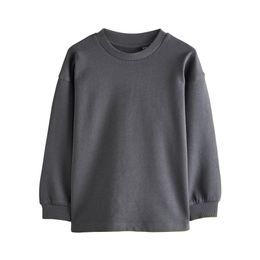 next Sweatshirt Jungen Gr&ouml;&szlig;e 140 dunkelgrau