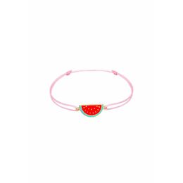 Elli Armband M&auml;dchen Gr&ouml;&szlig;e 14 gr&uuml;n / pink / rot