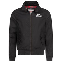 Lonsdale Jacke 'Acton Harrington' Herren Größe 5XL schwarz / weiß