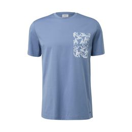 s.Oliver BLACK LABEL T-Shirt Herren Gr&ouml;&szlig;e S saphir / wei&szlig;