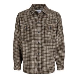 Jack & Jones Jack & Jones Junior Button Up Shirt boy Brown size 140
