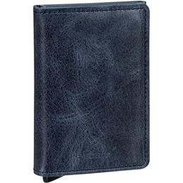 Secrid Geldbörse Slimwallet Vintage in Blue | Gr.: onesize
