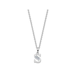 LOTUS SILVER Anhänger Silber 925 Sterling Silber Buchstabe S Halsketten | Gr.: onesize