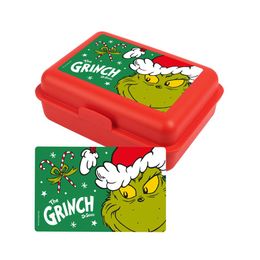 The Grinch Brotdose Lunchbox mit Trennwand in rot | Gr.: onesize