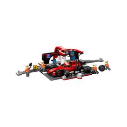 Lego City F1 Boxenstopp mit Boxencrew und Ferrari Flitzer in Mehrfarbig ab 6 Jahre | Gr.: onesize