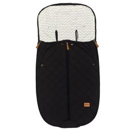 fillikid Sommerfußsack Light Big 100x50 cm Exklusiv in Schwarz | Gr.: onesize