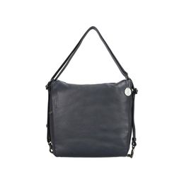 Mandarina Duck Mellow Leather - Schultertasche 36 cm (warm taupe) in dress blue | Gr.: onesize