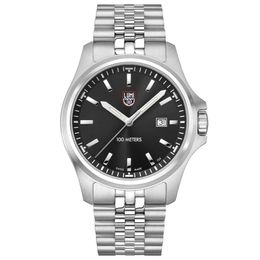 Luminox Herrenuhr Quarz Dress Field Stahl/Schwarz | Gr.: onesize
