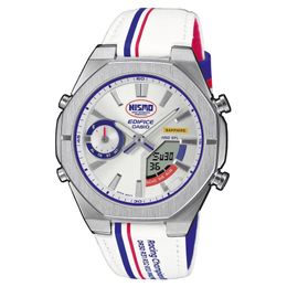 Casio Edifice Herrenuhr Bluetooth NISMO Silber / Weiß | Gr.: onesize