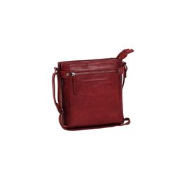 The Chesterfield Brand C48.1165 Laos Schultertasche / Tote Bag Antique Buff Crumbled Leder in red | Gr.: onesize