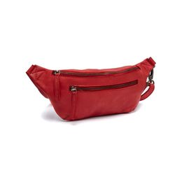 The Chesterfield Brand C23.1022 Severo Waist Bag Washed Waxed Leder in red | Gr.: onesize