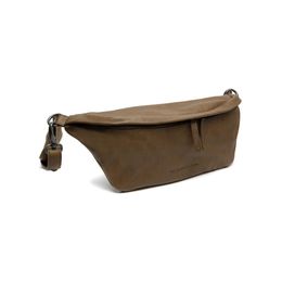 The Chesterfield Brand C23.1025 Kruger Waist Bag Washed Waxed Leder in olivgreen | Gr.: onesize