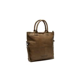 The Chesterfield Brand C38.0198 Ontario Shopper Washed Waxed Leder in olivegreen | Gr.: onesize