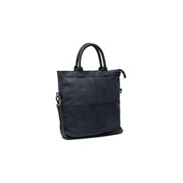 The Chesterfield Brand C38.0198 Ontario Shopper Washed Waxed Leder in navy | Gr.: onesize