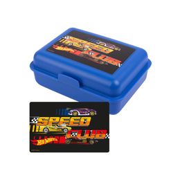 Hotwheels Hot Wheels Brotdose - Speed Club - Lunchbox mit Trennwand Blau in blau | Gr.: onesize