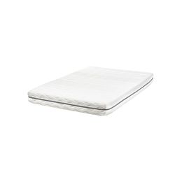 Beliani Matratze JOLLY in Weiß/Grau - (W) 120 x (H) 18 x (L) 200 cm | Gr.: onesize