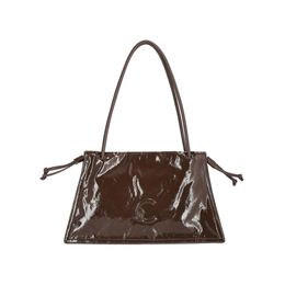 Coccinelle Dulse Shiny - Schultertasche 38 cm (brunette) in brunette/brunette | Gr.: onesize