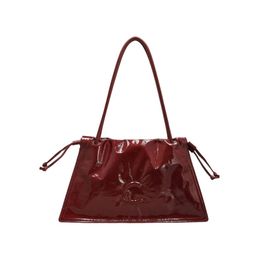 Coccinelle Dulse Shiny - Schultertasche 38 cm (brunette) in ribes/ribes | Gr.: onesize