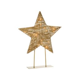 Beliani Dekofigur FARUP in Gold - (W) 40 x (H) 51 x (L) 8 cm | Gr.: onesize