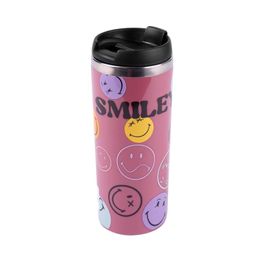 Smiley World Smileyworld Coffee-To-Go Becher - Smiley Thermobecher 350 ml in pink | Gr.: onesize