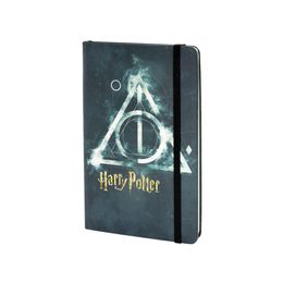 Harry Potter Notizbuch - Heiligtümer des Todes 13 x 21 cm in schwarz | Gr.: onesize