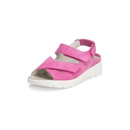 vitaform Samtziegenleder Sandalen in pink | Gr.: 41