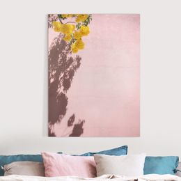 Bilderwelten Leinwandbild Gelbe Bl&uuml;ten in Mexiko