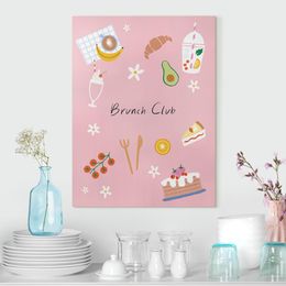 Bilderwelten Leinwandbild Brunch Club