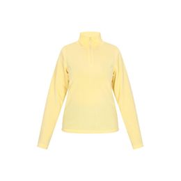 yasanna Damen Fleecepullover in Hellgelb | Gr.: S