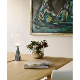Tom Dixon Melt Cone Fat Table Opal/Silver LED