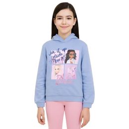 Barbie Hoodie Kapuzenpullover in blau | Gr.: 122/128