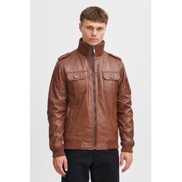 !Solid Lederjacke SDFamash in Braun | Gr.: L